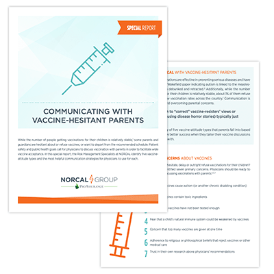 Strategies for Addressing Parental Concerns About Vaccination